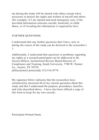 THIS IS AN EXAMPLE OF SOUTH UNIVERSITY’S INFORMED CONSENT LETTER A.docx