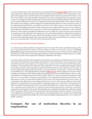 motivational theories assignment | DOCX