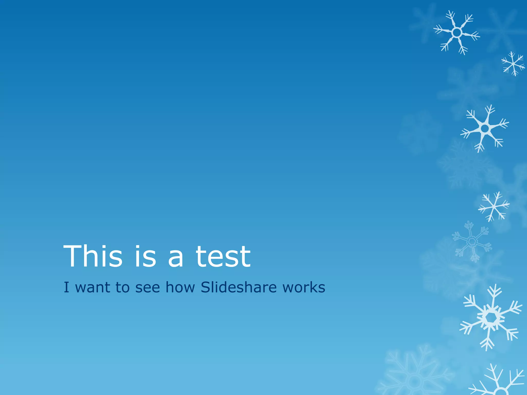 This is a test | PPTX