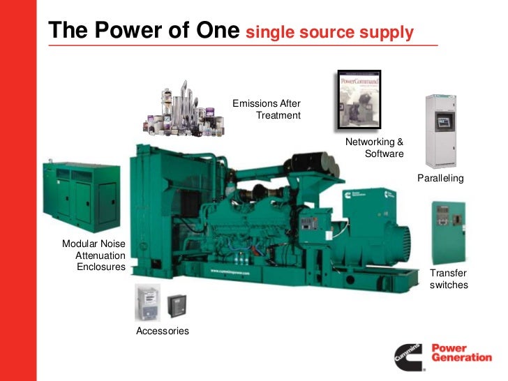 This is Cummins Power Generation 2011