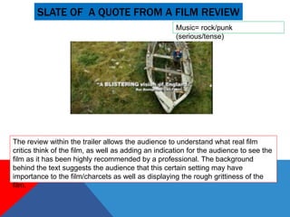 This is england trailer analysis | PPT