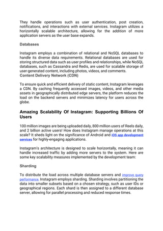 Instagram's Architecture: Scaling for Billions of Users with Reliability and User Delight | PDF ...