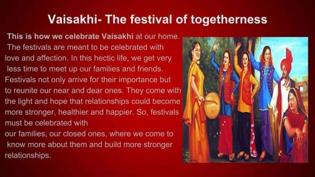 This is how we celebrate vaisakhi | PPTX