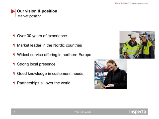 Inspecta presentation Norway | PPT