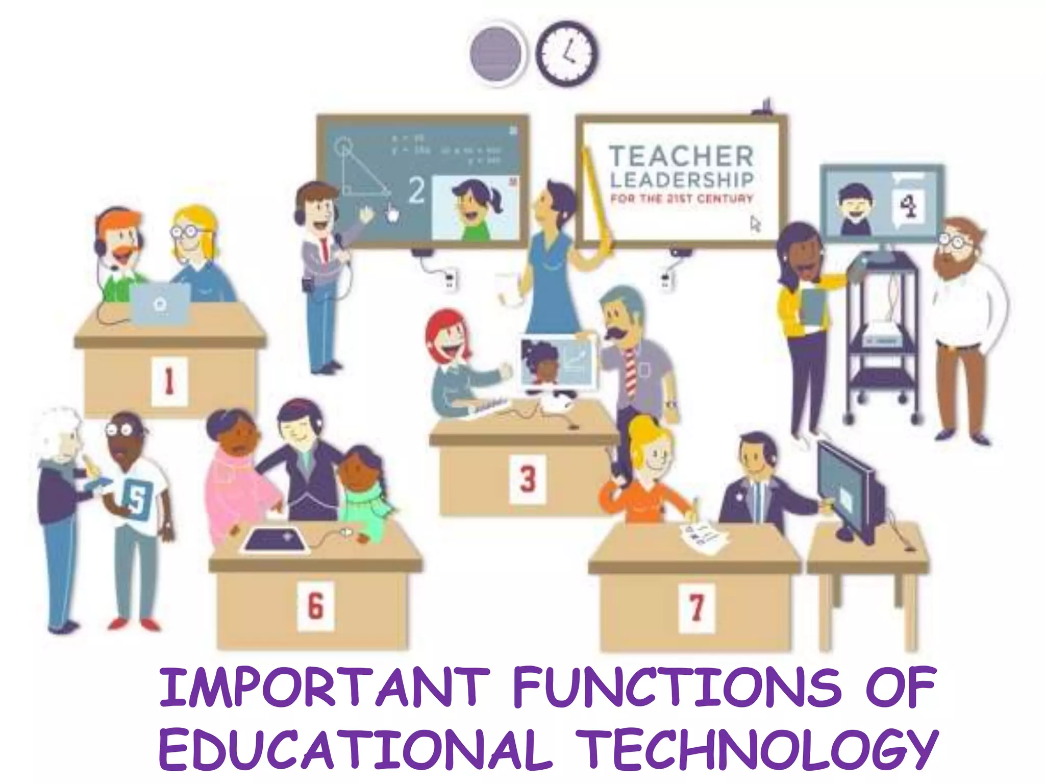 Roles and functions of technology in the 21st century education | PPTX