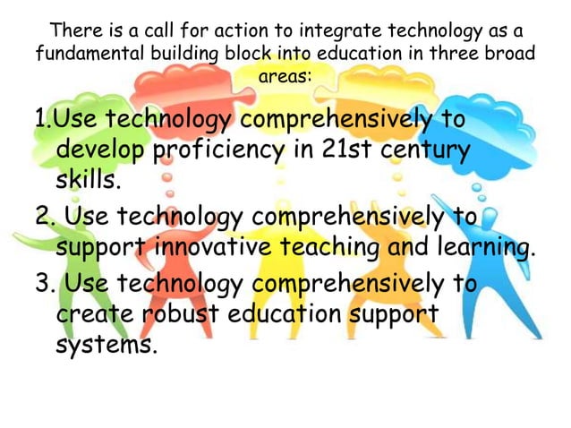 Roles and functions of technology in the 21st century education | PPTX