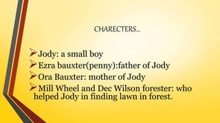 This is jody's fawn english ppt | PPTX