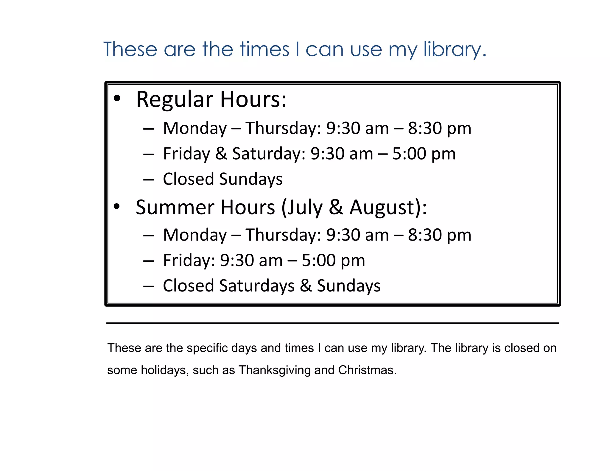 This is my_library_slideshow | PPT