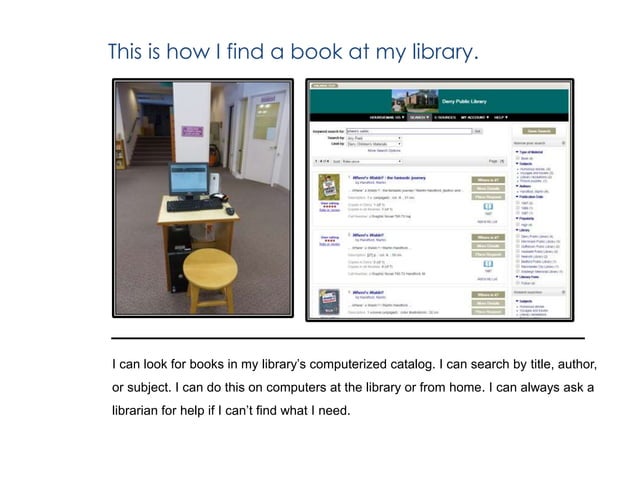 This is my_library_slideshow | PPT