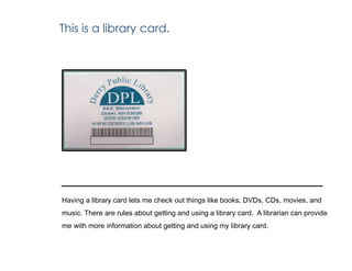 This is my_library_slideshow | PPT