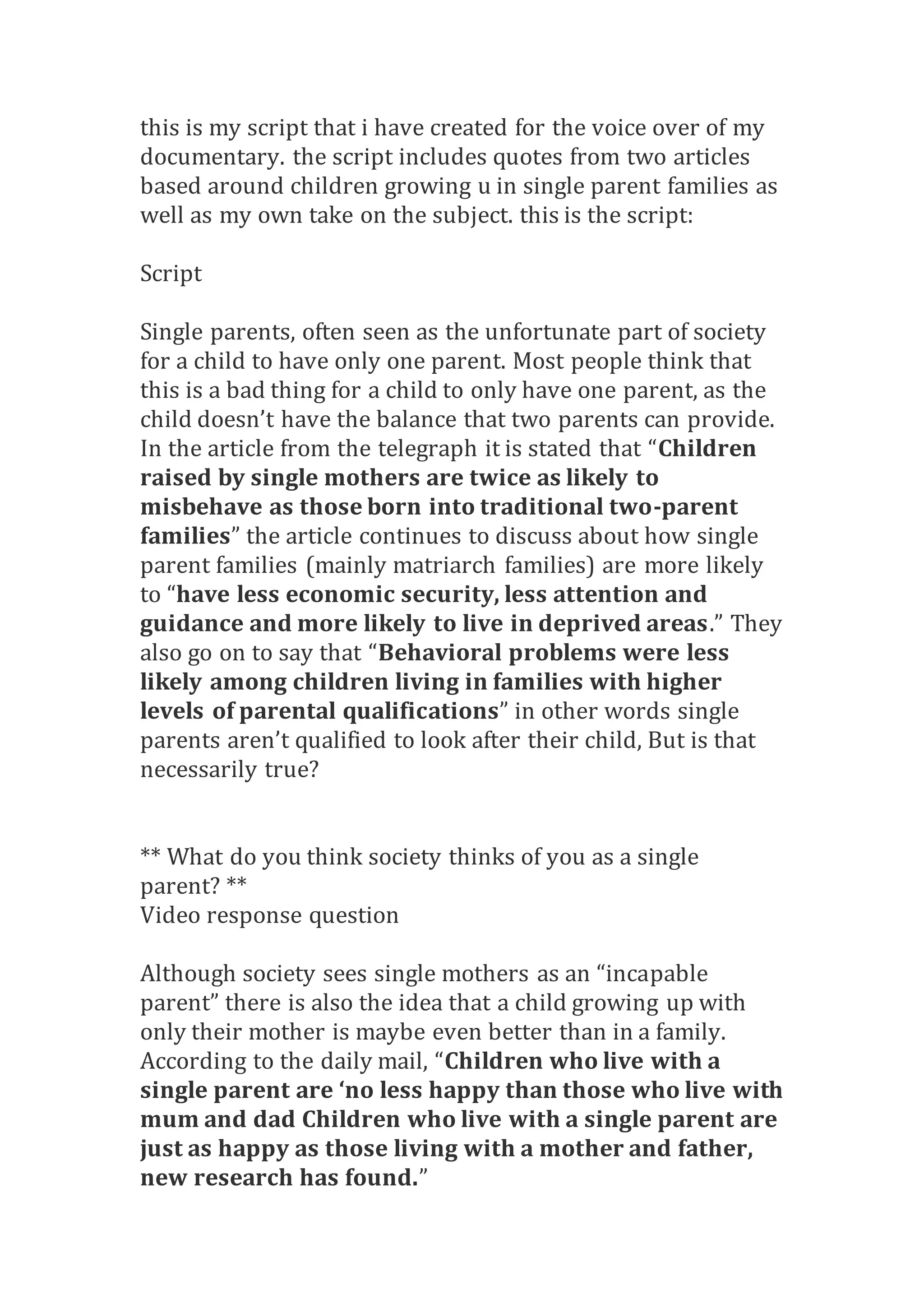 voice over script | DOCX