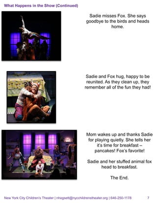 This is Sadie Visual Story | What Happens In The Story | PDF