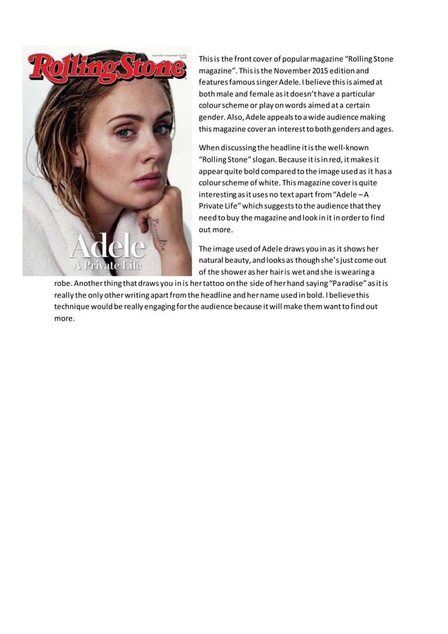 Adele Analysis | PDF