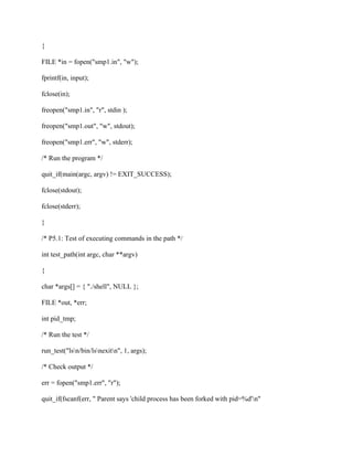 -- This is the shell-c Test- --shell -test sub #include -ctype-h- -- C ...