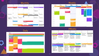 This is toast ui calendar presentation | PPT