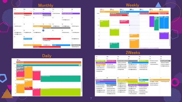 This is toast ui calendar presentation | PPT