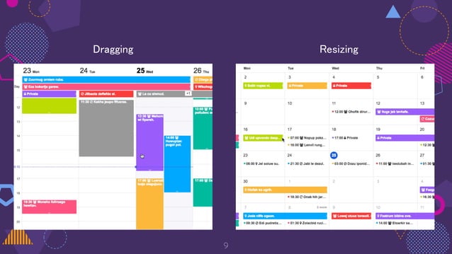 This is toast ui calendar presentation | PPT