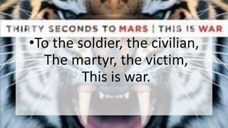 This is war Lyrics | PPTX