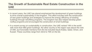 This Is Why the UAE Is Emerging as a Global Leader in Sustainable ...