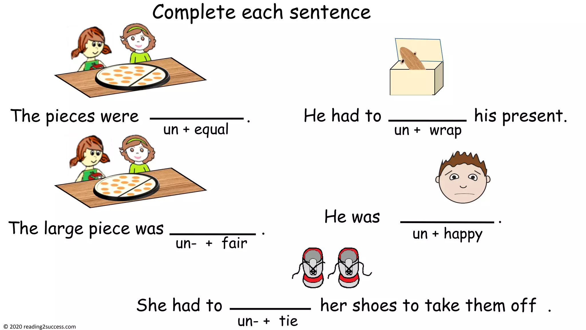 Teaching kids common prefixes: re-, un-, mis-, tri- and dis-.Prefixes ...