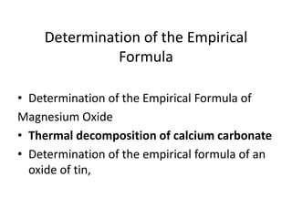 This one magnesium lab | PPT