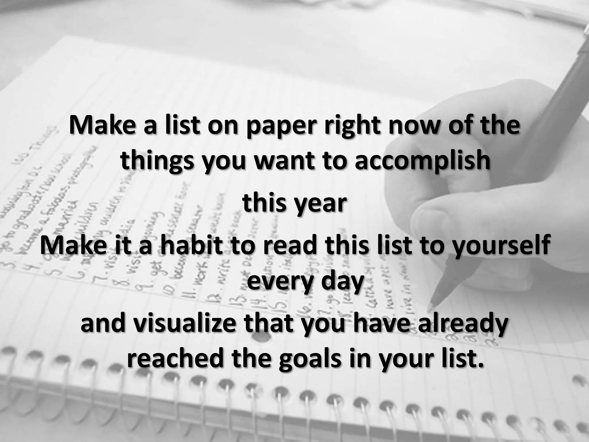 This powerful habit of visualization | PPT