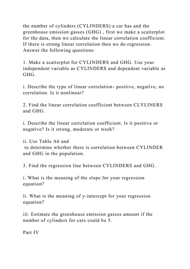 This project is made up of 4 different parts. The dataset for al | DOCX ...