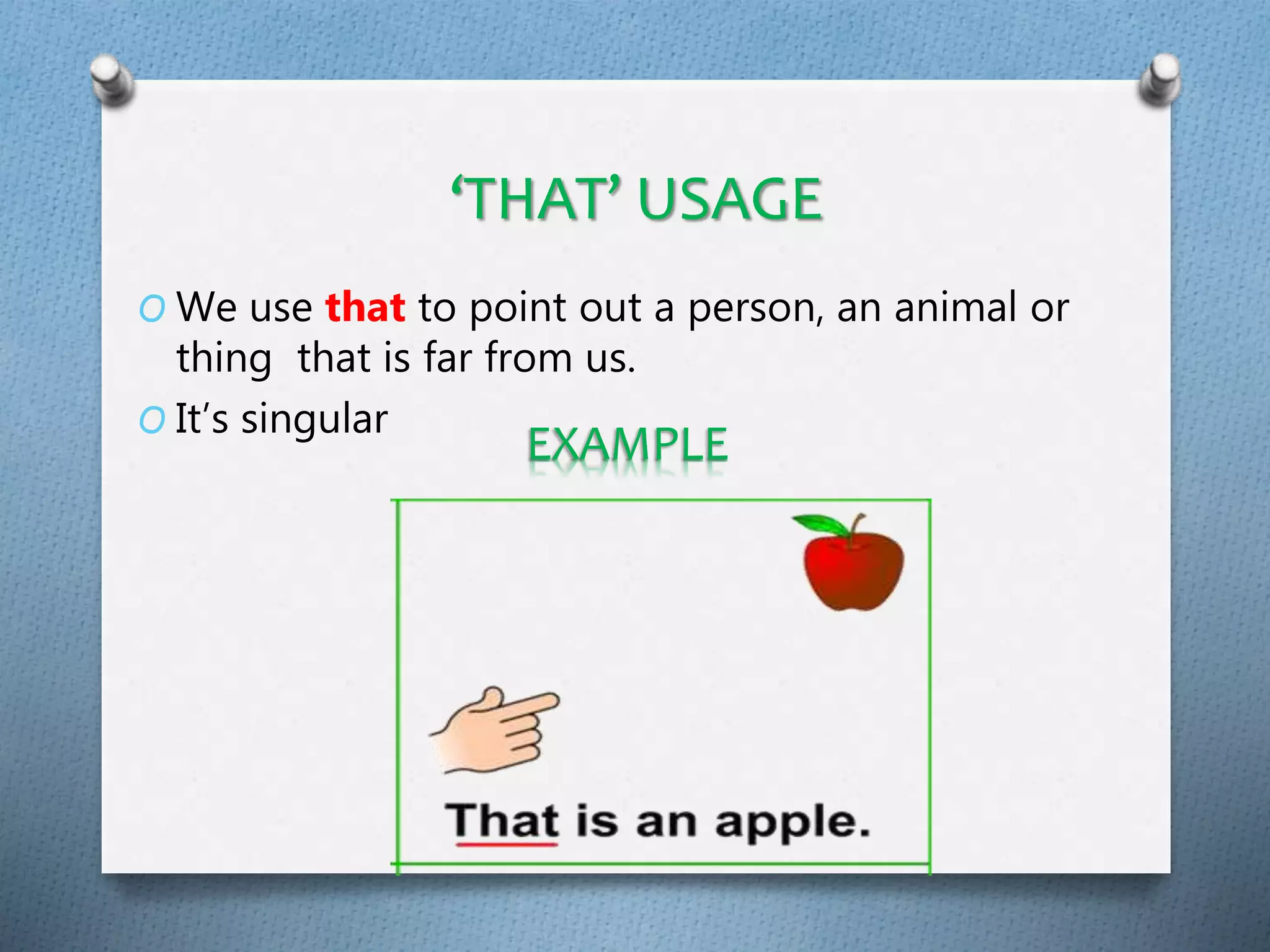 This, that, these, those | PPTX