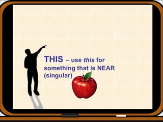 This That These Those powerpoint presentation | PPT