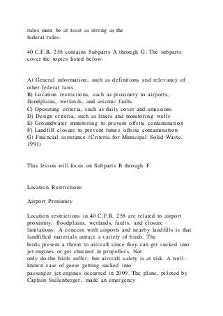 This unit has presented the evolution and best practices for solid | DOCX