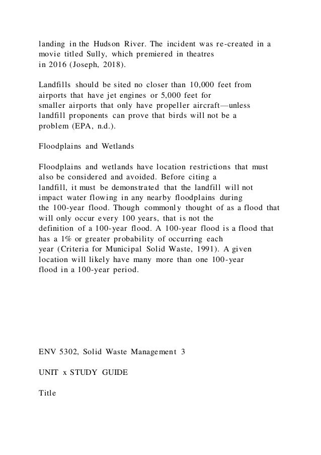 This unit has presented the evolution and best practices for solid | DOCX