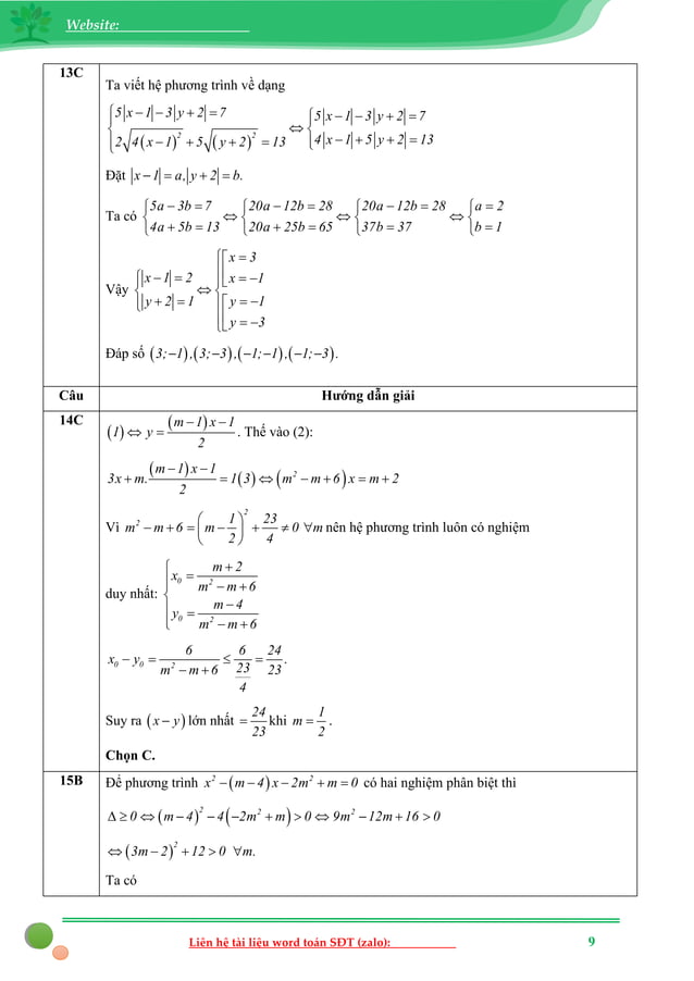 ĐỀ THI THỬ VÀO LỚP 10 MÔN TOÁN CHUYÊN NGOẠI NGỮ - ĐẠI HỌC QUỐC GIA HÀ NỘI NĂM 2023 CÓ LỜI GIẢI ...
