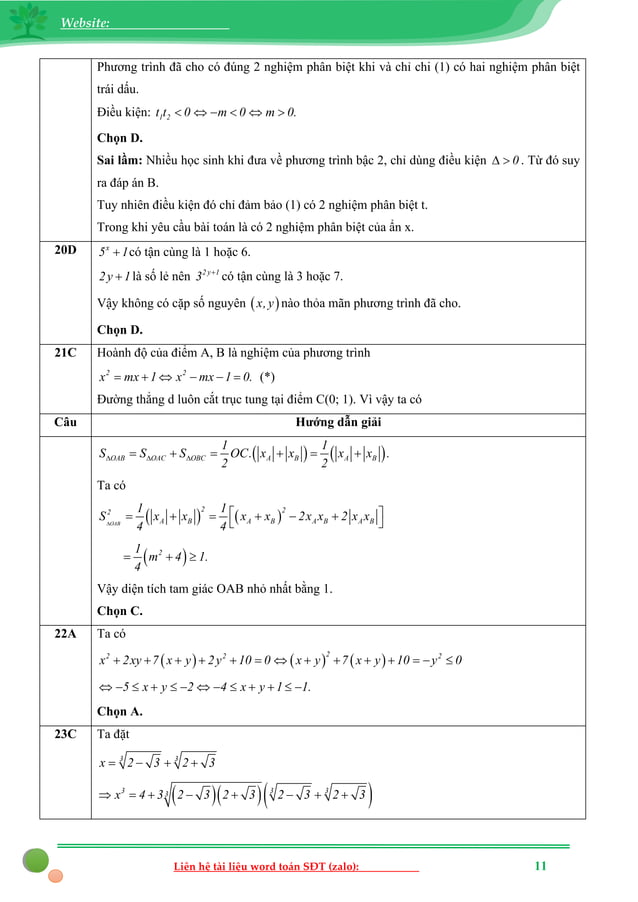 ĐỀ THI THỬ VÀO LỚP 10 MÔN TOÁN CHUYÊN NGOẠI NGỮ - ĐẠI HỌC QUỐC GIA HÀ NỘI NĂM 2023 CÓ LỜI GIẢI ...