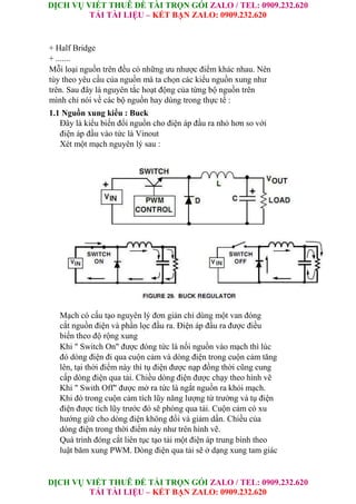 THIẾT KẾ BỘ BIẾN ĐỔI DC-DC BUCK ĐỂ NẠP ACQUI TỪ PANEL PV (Nguyễn Cao Kỳ ...