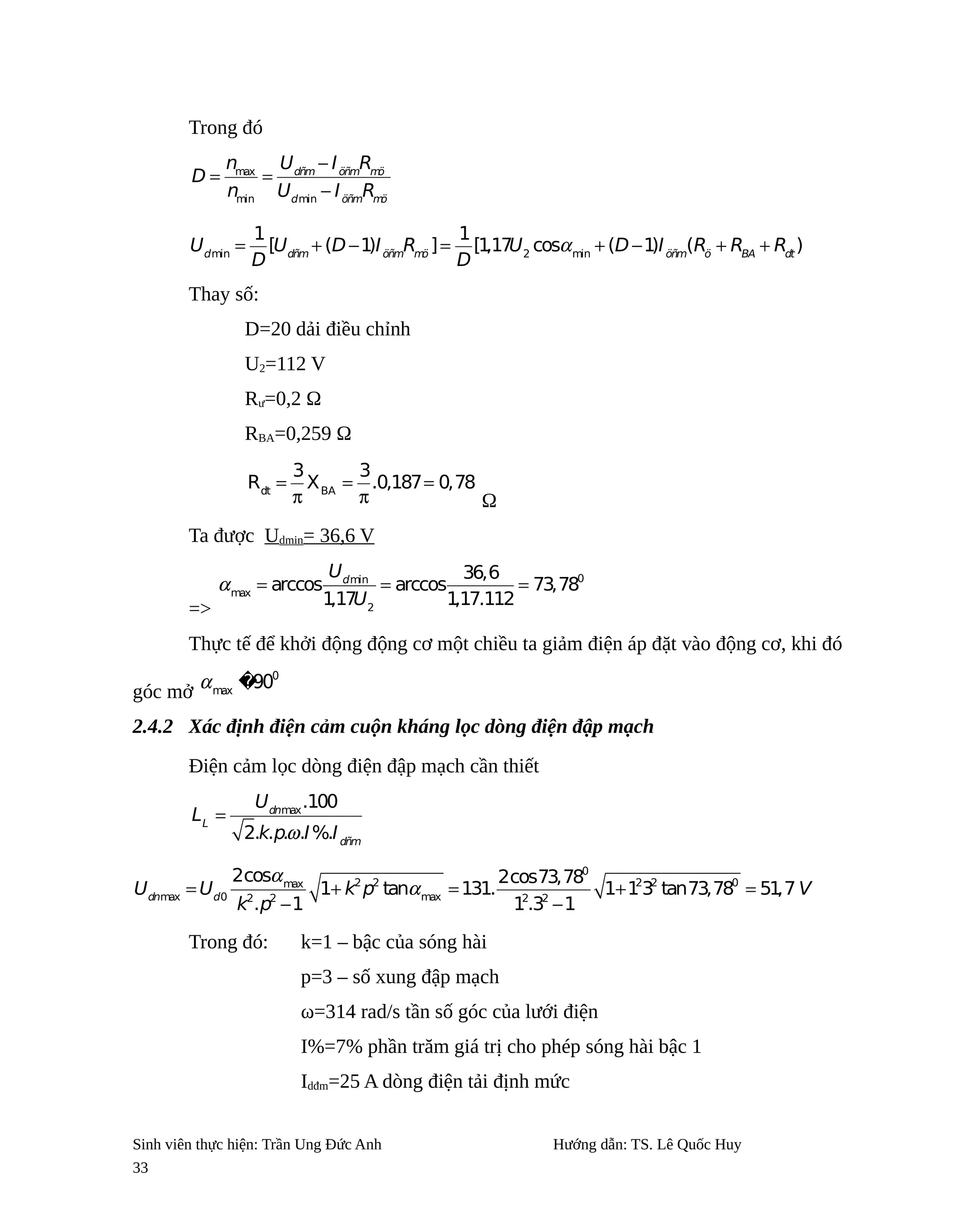 Thiết kế chỉnh lưu hình tia ba pha điều khiển động cơ điện một chiều kích từ độc lập.pdf
