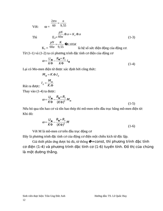 Thiết kế chỉnh lưu hình tia ba pha điều khiển động cơ điện một chiều kích từ độc lập.pdf
