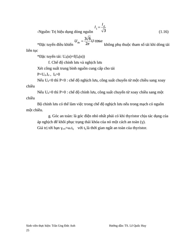 Thiết kế chỉnh lưu hình tia ba pha điều khiển động cơ điện một chiều kích từ độc lập.pdf