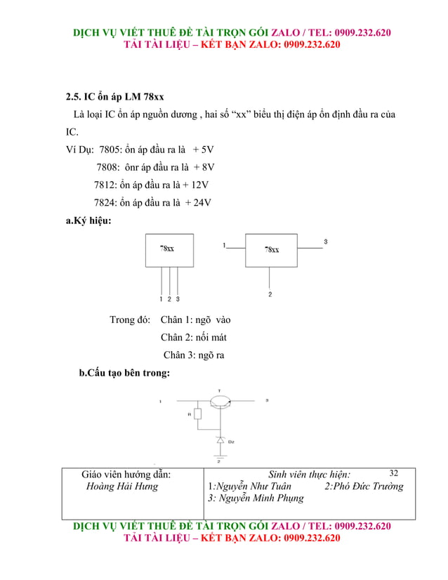 THIẾT KẾ CHẾ TẠO MẠCH NẠP ẮC QUY 12V.doc