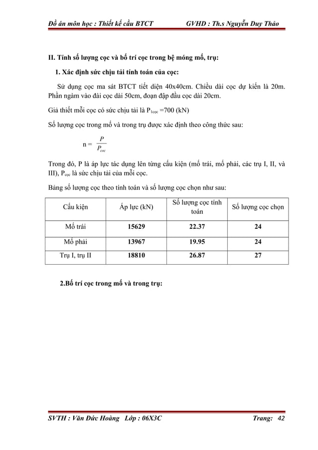 Thiết kế cầu btct dầm đơn giản dự ứng lực căng sau (kèm bản vẽ) | PDF