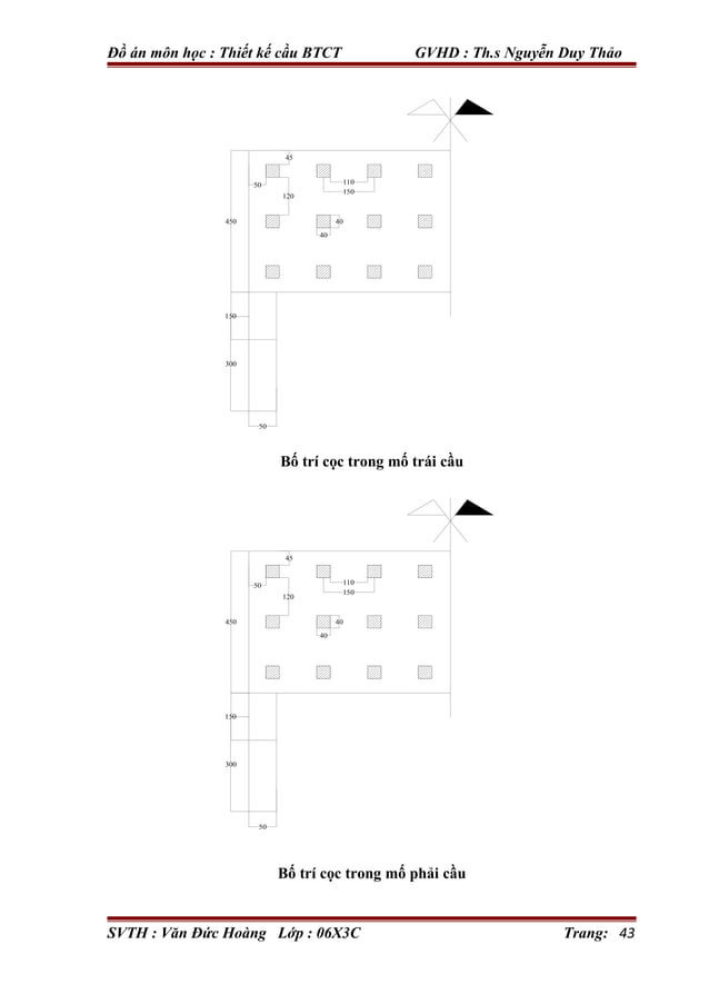 Thiết kế cầu btct dầm đơn giản dự ứng lực căng sau (kèm bản vẽ) | PDF