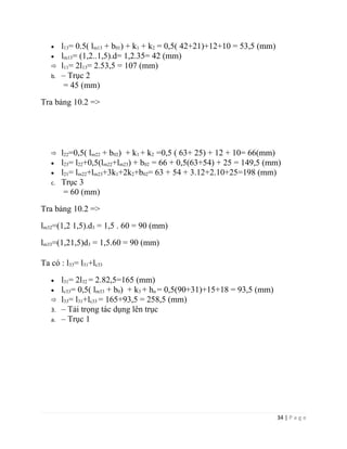 Thiết kế hệ thống dẫn động băng tải (kèm bản vẽ autocad) | PDF