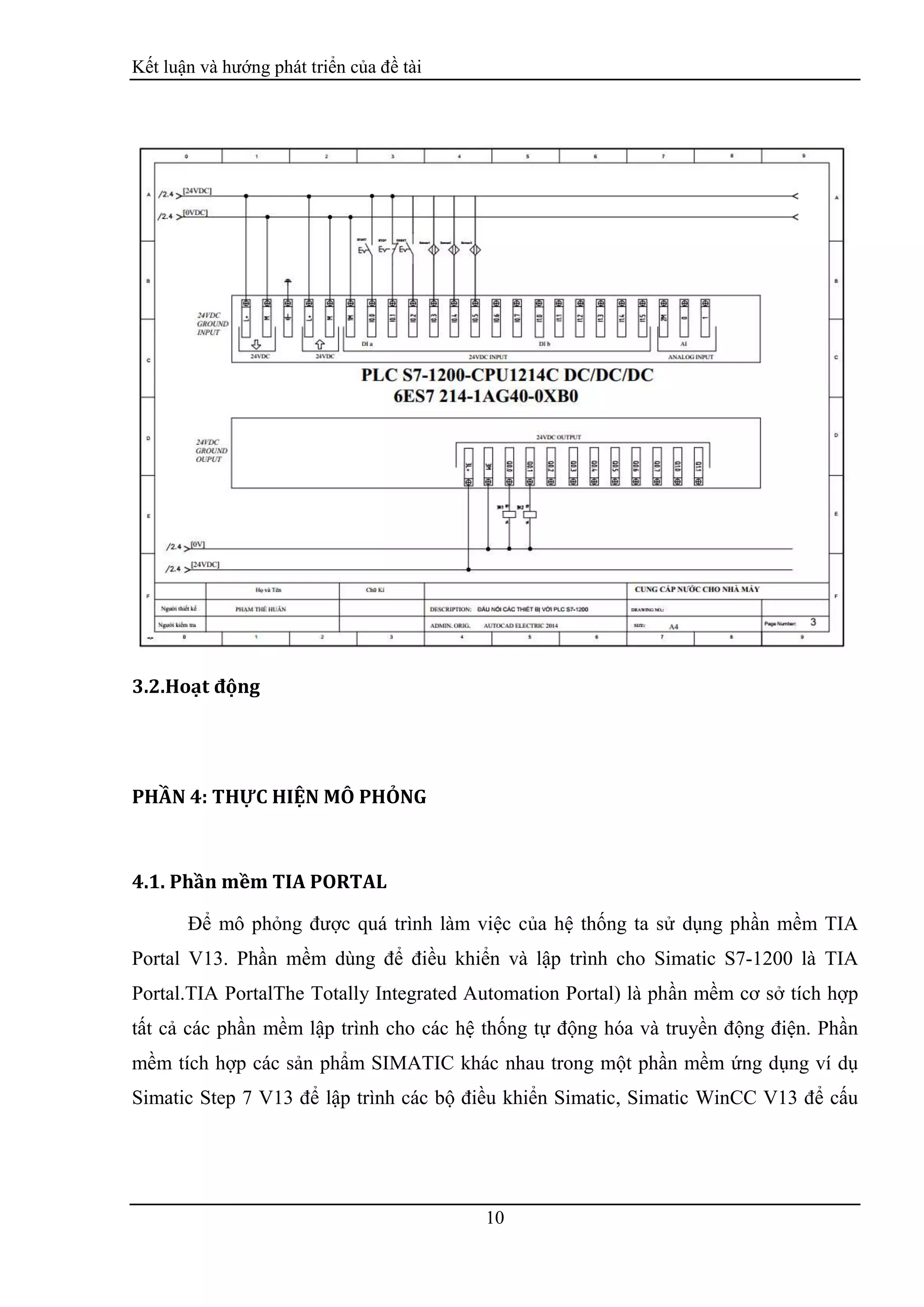 Thiết kế hệ thống điều khiển bơm nước mức nước sử dụng plc s7-1200.docx