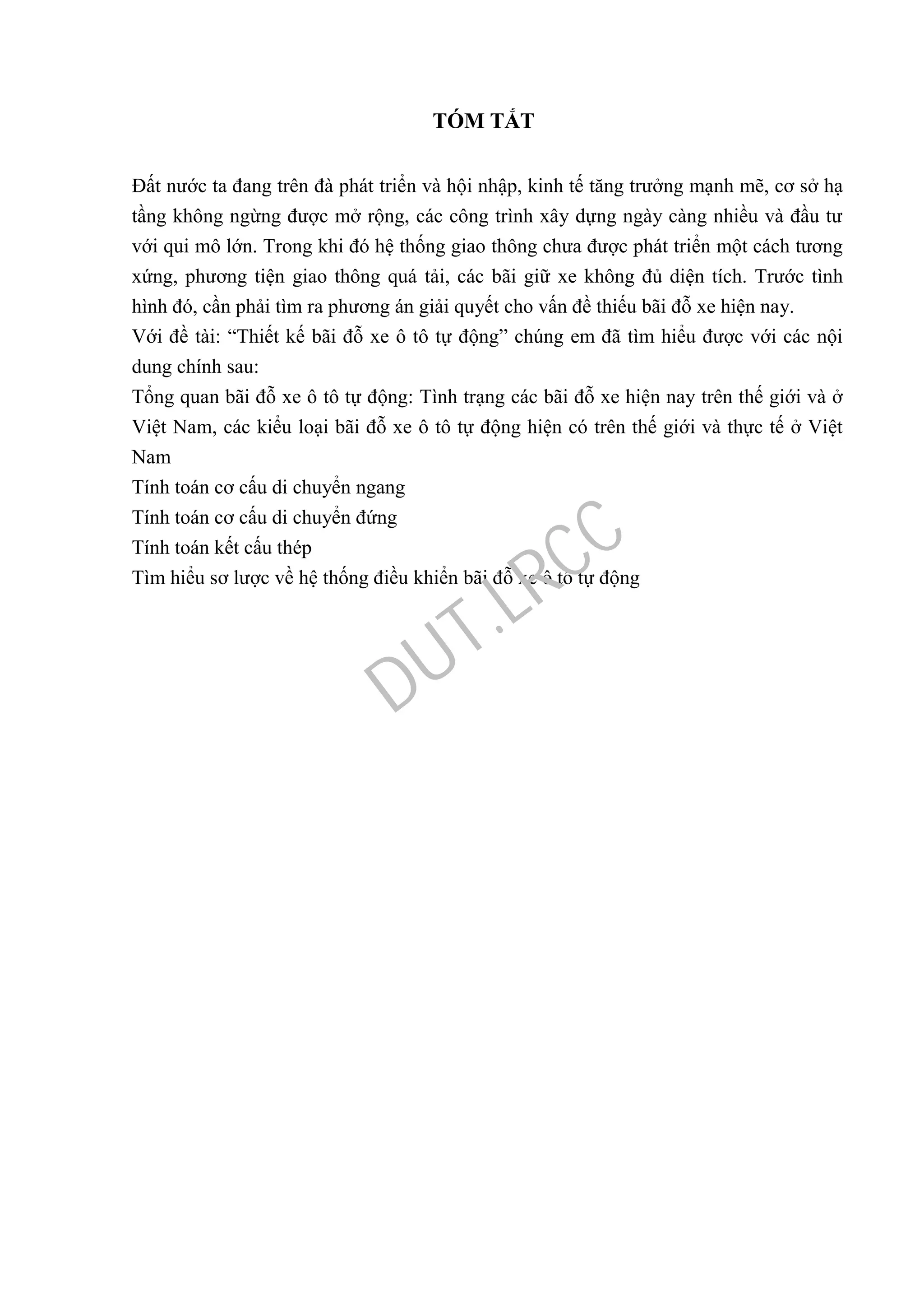 Thiết kế mô hình bãi đỗ xe tự động.pdf