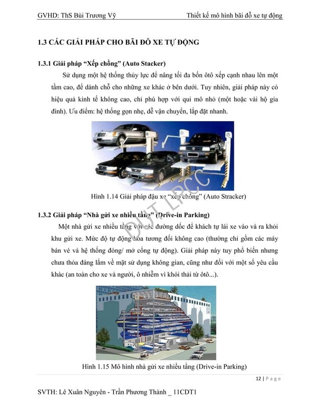 Thiết kế mô hình bãi đỗ xe tự động.pdf