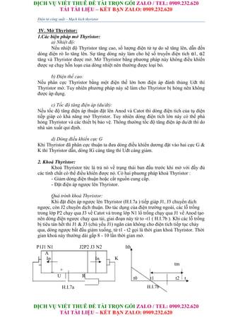 Thiết kế mô hình mạch kích Thyristor trong thiết bị chỉnh lưu hình tia 1 pha.doc