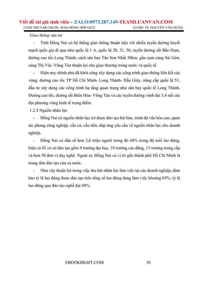 Thiết kế phân xưởng sản xuất nước quả nectar chuối và xoài năng suất 10 tấn sản phẩm trên ca.docx