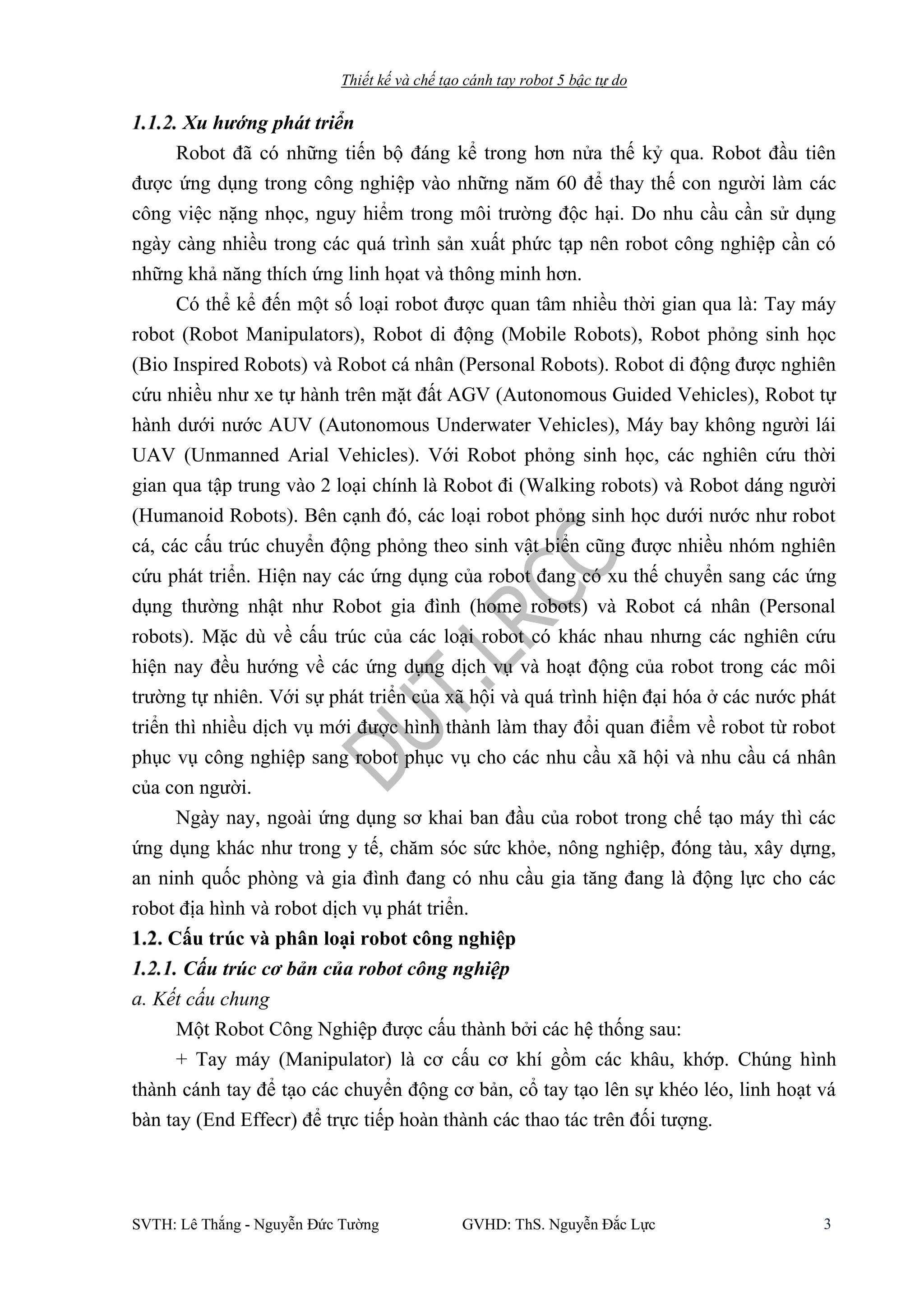 Thiết kế và chế tạo cánh tay robot 5 bậc tự do, LÊ THẮNG.pdf