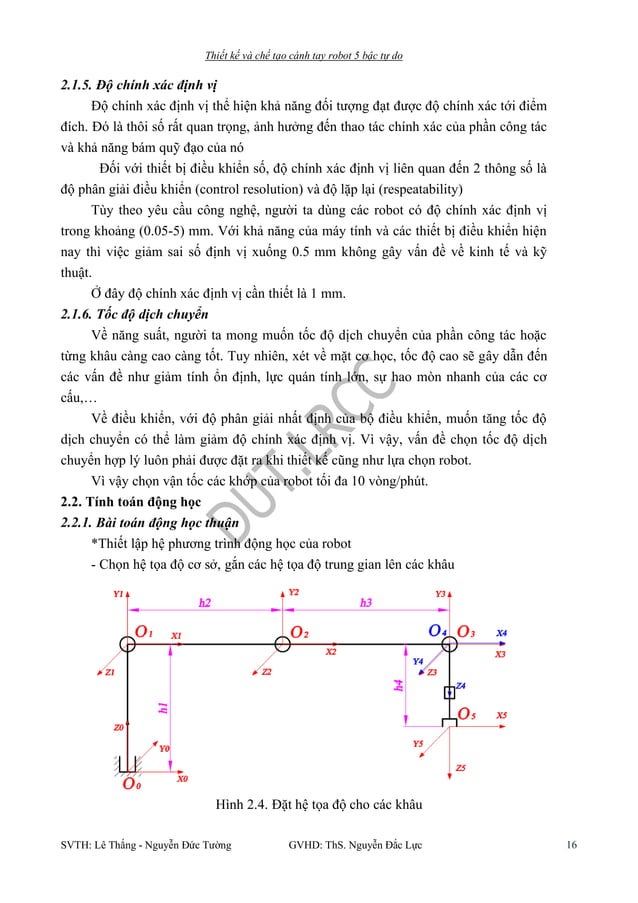 Thiết kế và chế tạo cánh tay robot 5 bậc tự do, LÊ THẮNG.pdf