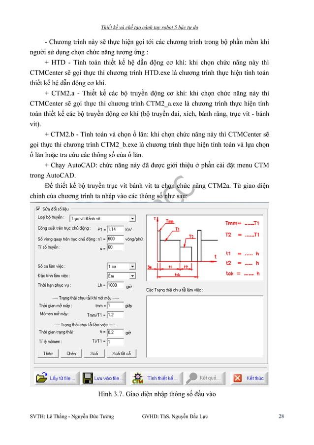 Thiết kế và chế tạo cánh tay robot 5 bậc tự do, LÊ THẮNG.pdf