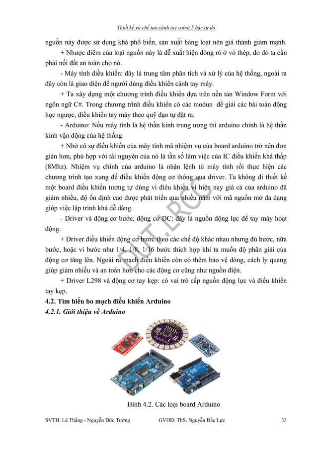 Thiết kế và chế tạo cánh tay robot 5 bậc tự do, LÊ THẮNG.pdf